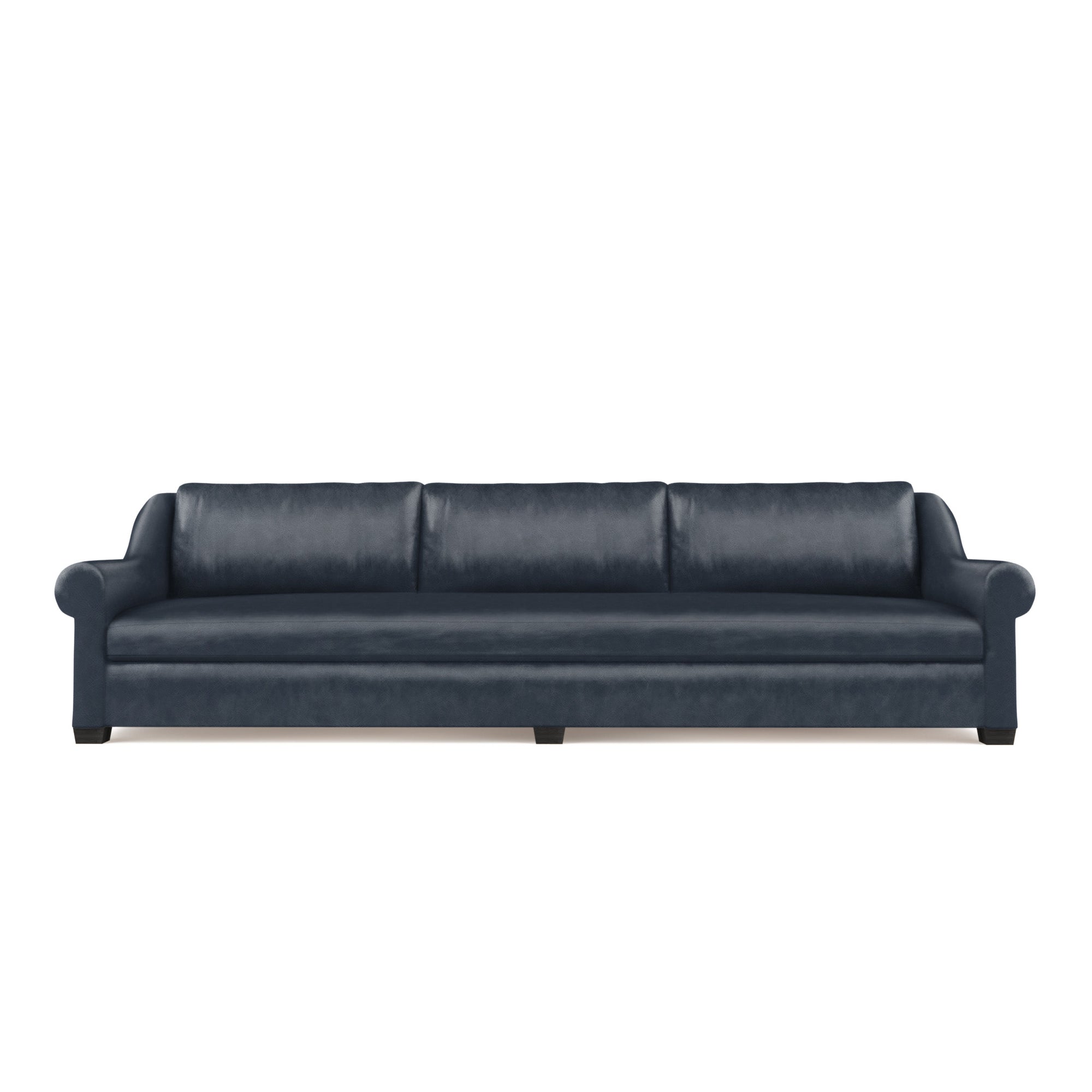 Thompson Sofa - Blue Print Vintage Leather - Tandem Arbor